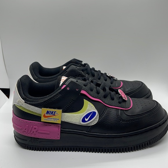 Nike | Shoes | Nike Air Force Shadow Cosmic Fuchsia Velcro Swoosh ...